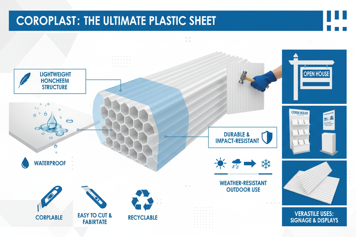 Coroplast Sheets – Tucson Plastics